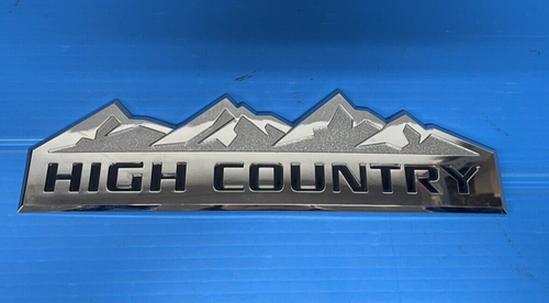 2014-2019 Chevy Silverado High Country tailgate emblem 22813987 | eBay