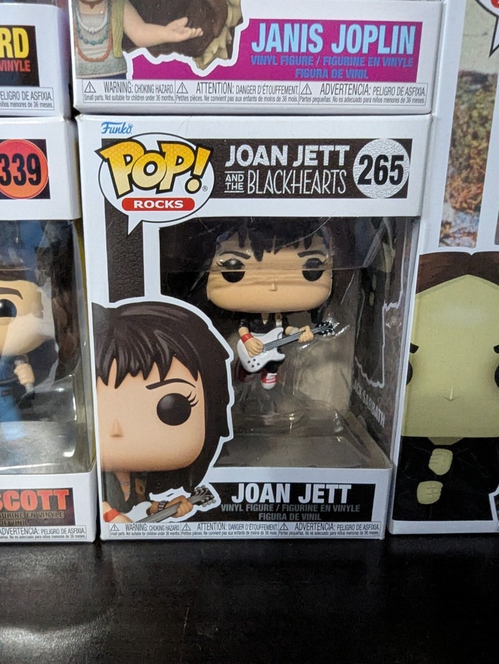 Funko Pop Music Lot Of 8 - Ozzy Osbourne Janis Joplin Bon Scott Vivian ...