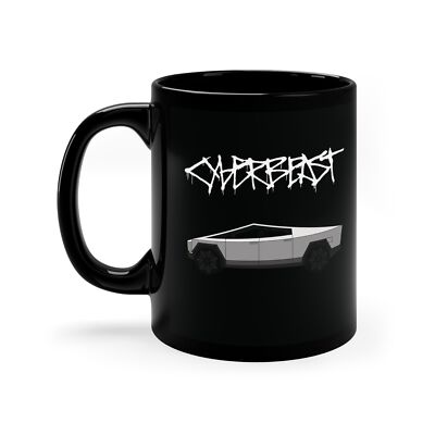 Cybertruck 11oz Black Mug | eBay
