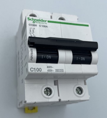 Schneider Electric Circuit Breaker C120H C 100A 50/60Hz | eBay