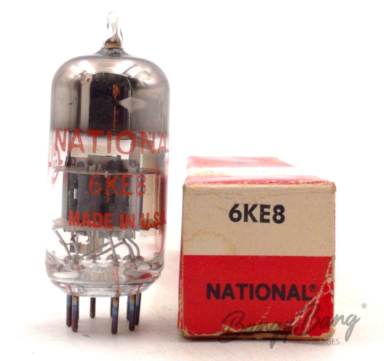 National 6KE8 Frame Grid Oscillator Mixer TV Audio Vacuum Tube Valve ...