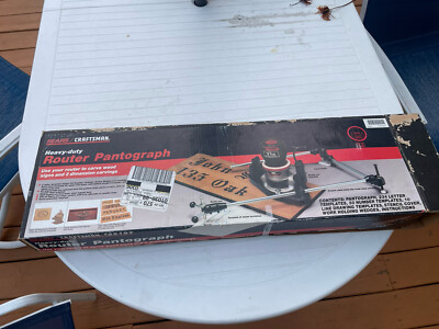 Sears Craftsman Vintage Router Pantograph Heavy Duty 25187 | eBay