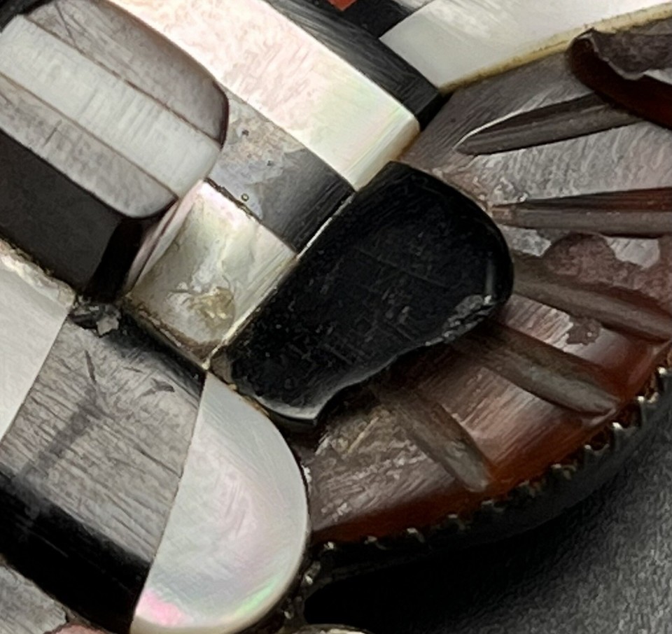 EXQUISITE Vintage Zuni ANDREW DEWA Sterling Silver ANTELOPE KACHINA ...