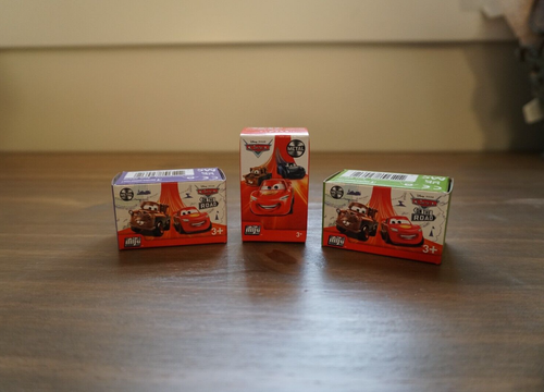 Lot of (3) Cars Mini Racers Diecast Metal Brand New in Box Blind Box ...