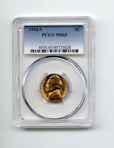 1954-S Jefferson PCGS MS65 Nickel | eBay