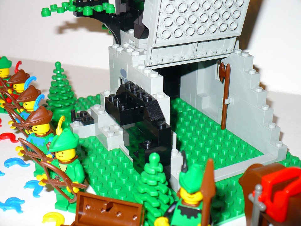 LEGO 6066 Camouflaged Outpost COMPLETE! Perfect! ALL PLUMES! Box ...