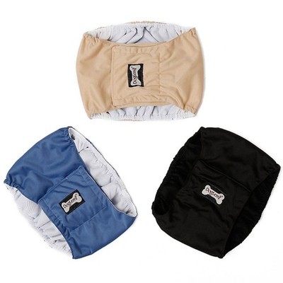 Elastic Animals Pet Dog Diapers Washable Males Absorbent for Dog ...
