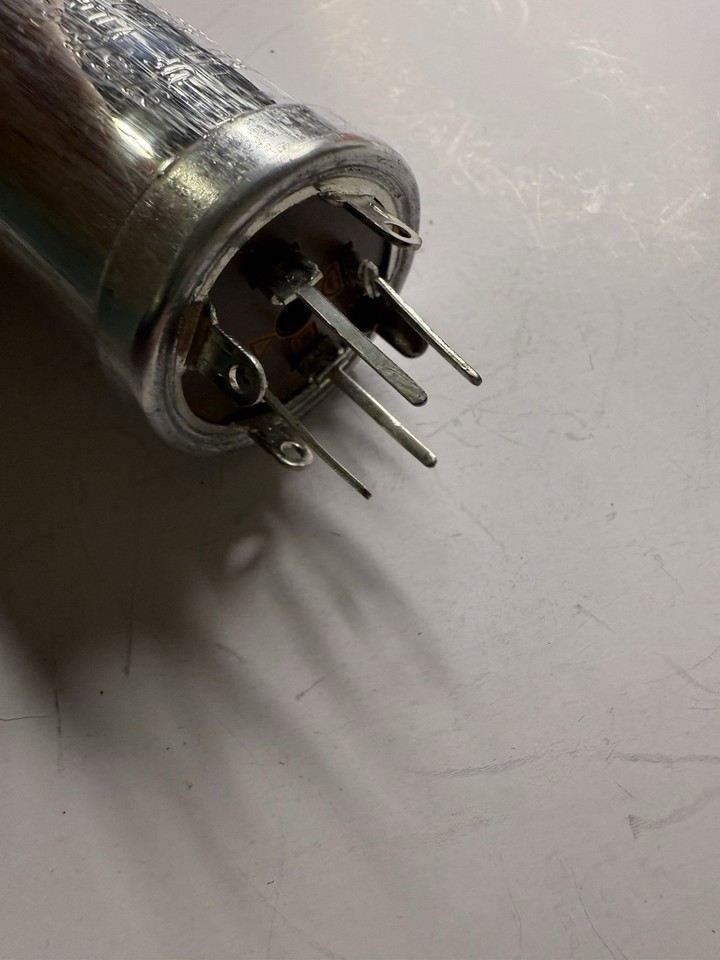 Vintage Mallory Oil Filled Multi Section Capacitor 110uF 50uF 450V Can ...