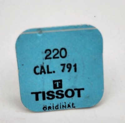 Tissot 220 Cal 791 Second Wheel | eBay