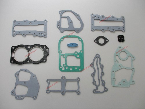 For OMC Johnson Evinrude Outboard 9.9/15 HP Power Head Gasket Kit ...