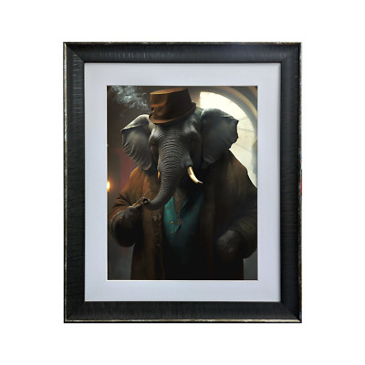 Gangster Elephant 2 - The Zoo Mafia Collection- Framed Art Photo | eBay