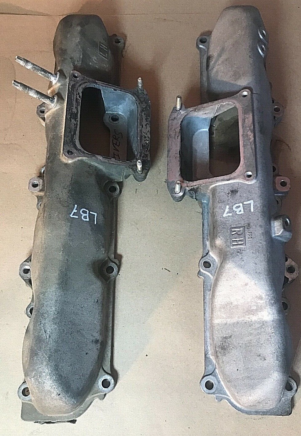 01 02 03 04 LB7 Driver and Passenger Intake Manifold Chevy GMC Duramax ...