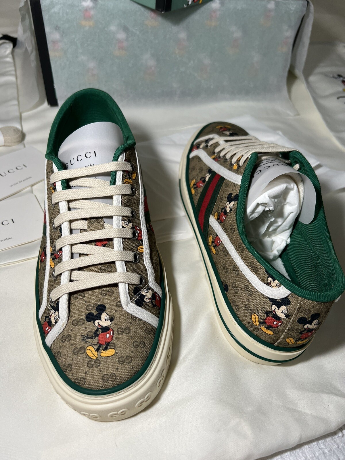 Gucci Tennis 1977 x Disney Mickey Mouse - Size 9 (Guc… - Gem