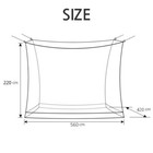 5.6m(18ft) Army Green Extra Large Mosquito Fly Net Car Netting Outdoor ...