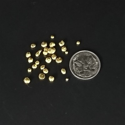 5 Grams Fine Gold Granules 24 Karat 99.99% Pure Gold 24ct Bullion FREE ...