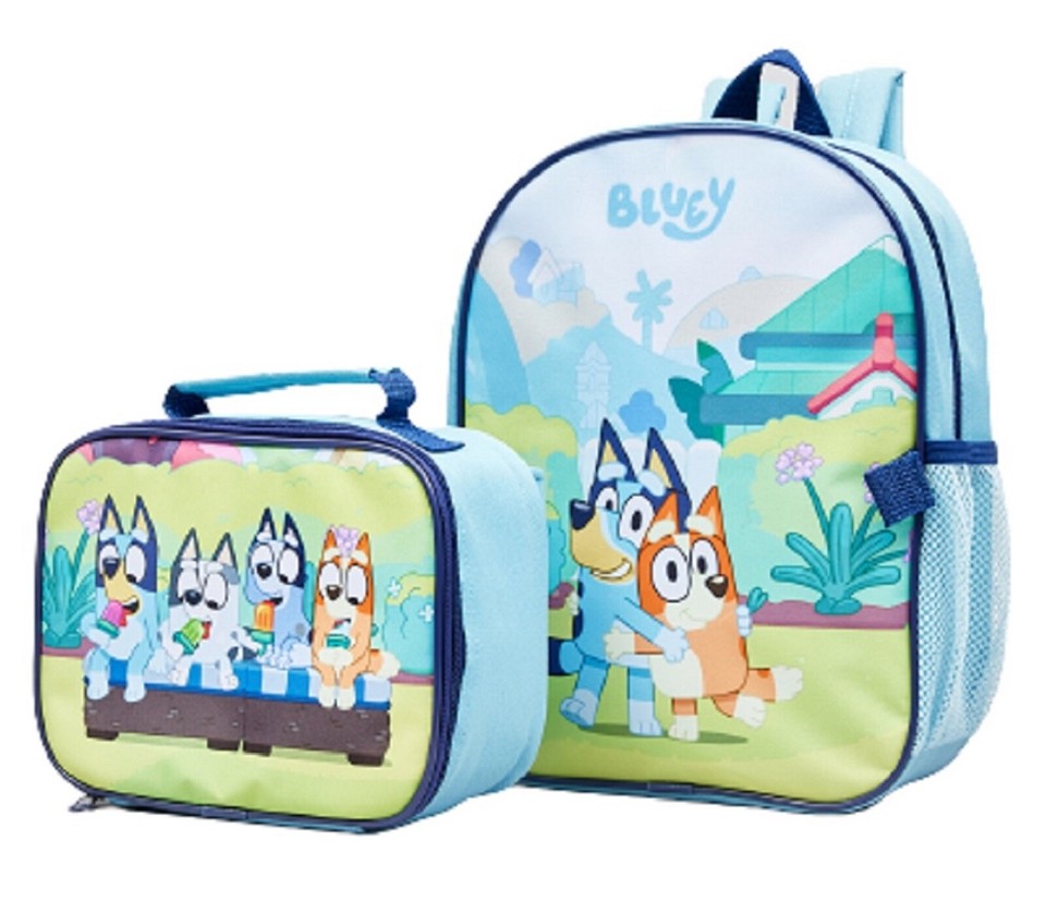 BLUEY 3D OFFICIAL NURSERY BACKPACK SCHOOL BAG BOYS GIRLS TRAVEL BAG ...