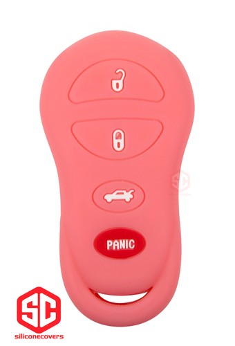 1x New Key Fob Remote Fobik Silicone Cover Fit / For Jeep Dodge ...