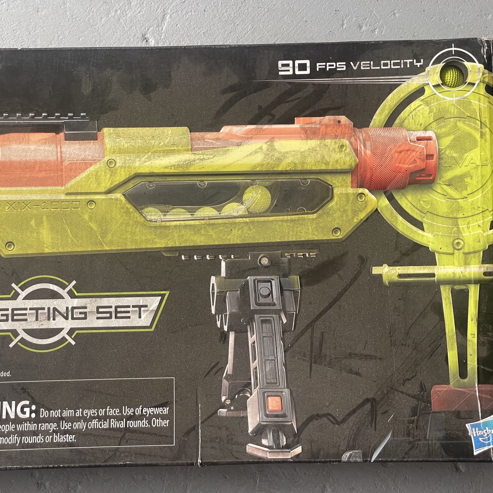 NERF Rival Blaster Jupiter XIX-1000 Edge Series with Target and 10 ...