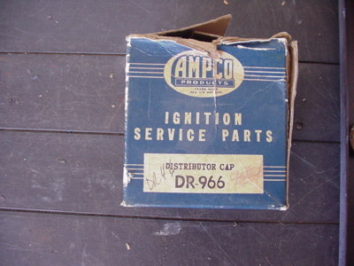 1 OLD NEW STOCK VINTAGE AUTO AMPCO IGNITION DISTRIBUTOR CAP DR-966 | eBay