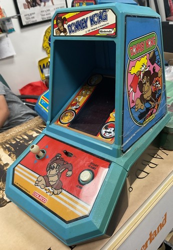 Vintage 1981 Coleco - Donkey Kong Mini Tabletop Arcade Game - Tested ...