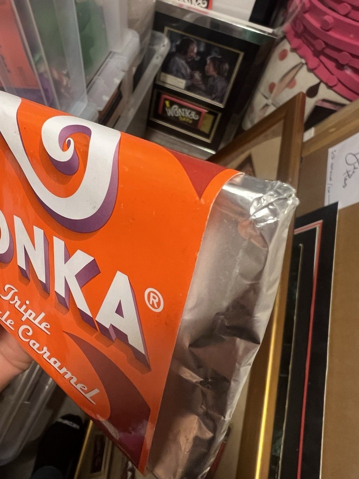 Charlie & The Chocolate Factory 2005 Prop WONKA Bar Wrapper And Foil | eBay