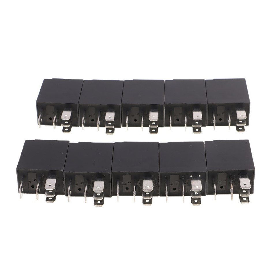 10PCS 12V 30A 5-Pin SPDT Relay For Car Fog LED Light Bars | eBay Australia