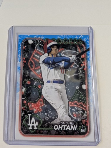 2024 Topps Holiday #H1b Shohei Ohtani Santa Hat | eBay