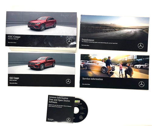 2020 MERCEDES BENZ GLC COUPE OWNERS MANUAL GUIDE BOOK SET OEM CASE | eBay