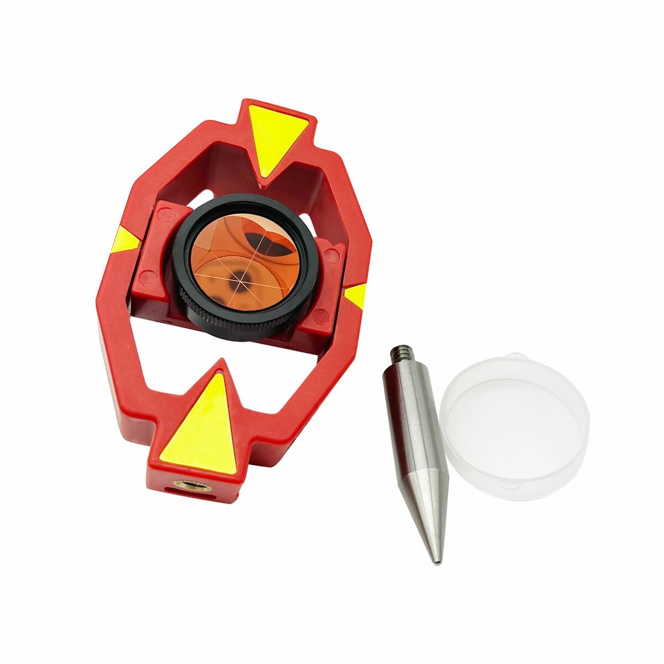 New Mini Prism for Swiss style Total Station Surveying Constant 17.5mm ...
