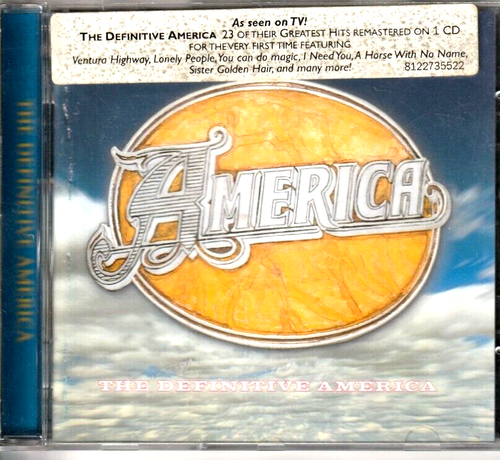 AMERICA – The Definitive America (CD, 2001) - 23 Songs - FREE POST ...