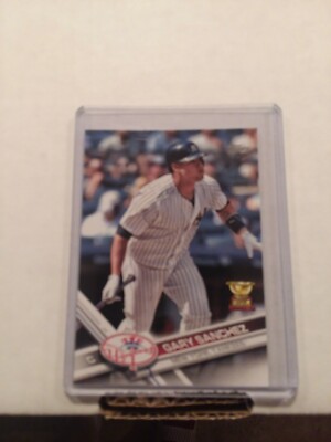 Gary Sanchez 2017 Topps Series 1 Card #7 Yankees rookie card | eBay
