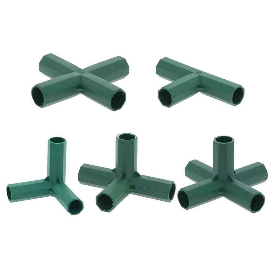 Plant Awning Structure Joints Connector Plastic Pipe Frame Greenhouse ...