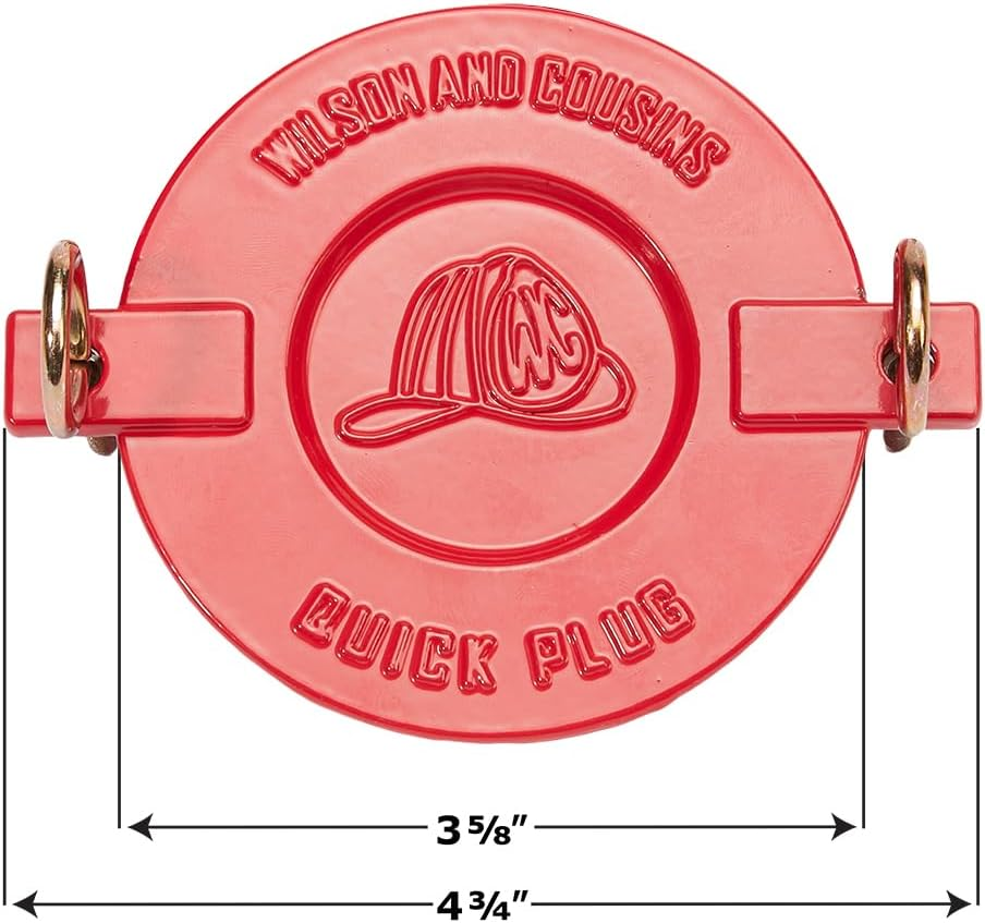 FDC Connection - Fire Department Connection Caps - Red Fire Sprinkler ...