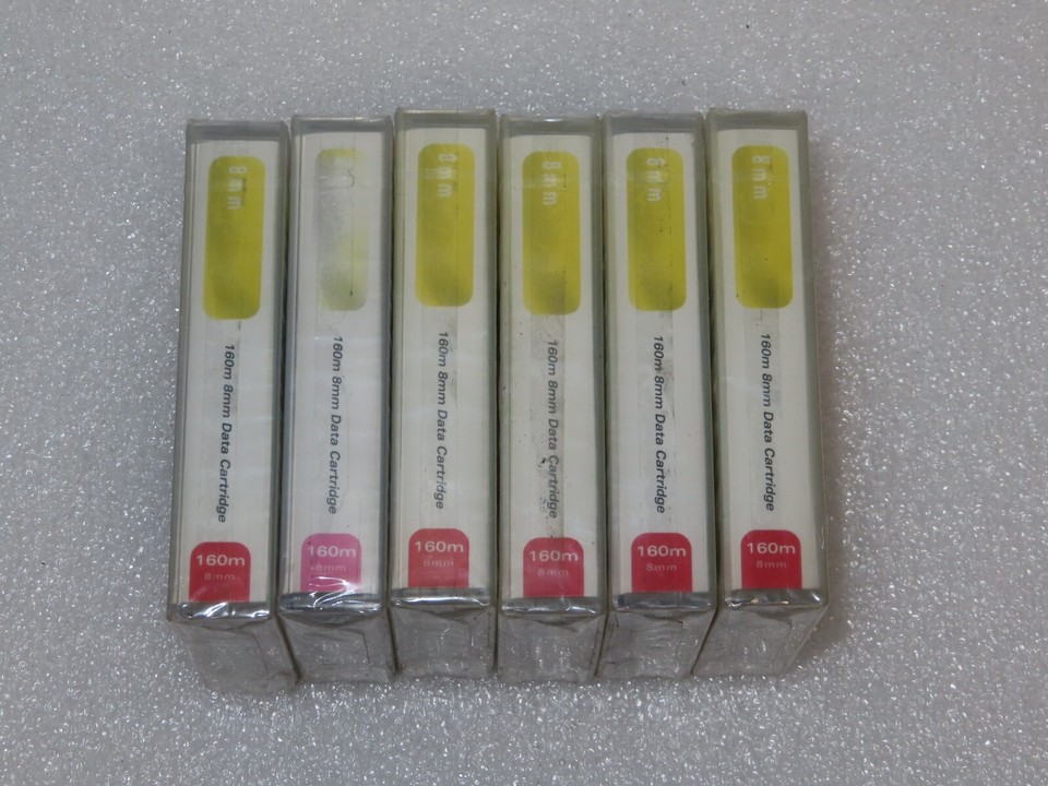 Lot of 6 NEW EXABYTE 160m 8mm DATA TAPE CARTRIDGE 307265 | eBay