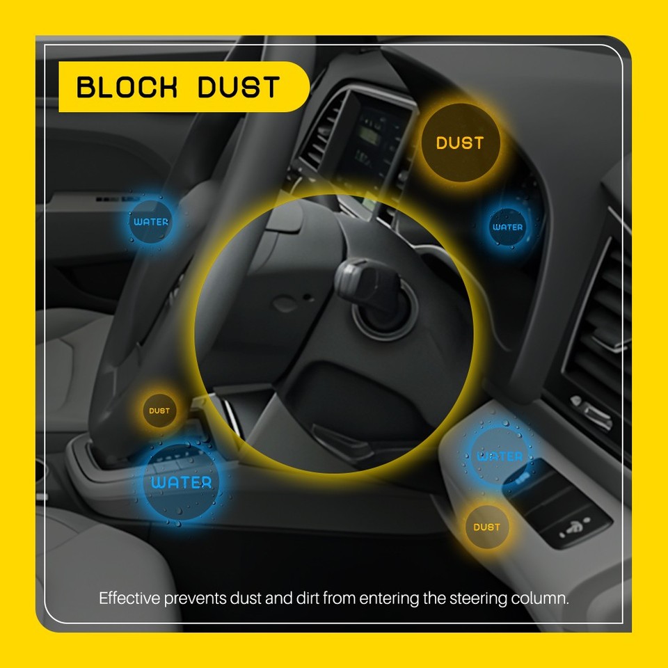 Fits Hyundai Elantra 2017-2020 84855-F2000-TRY Black Lower Steering ...