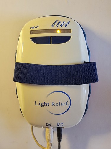 Light Relief LR150 Infrared Pain Relief Muscle Joint Therapy Device W ...