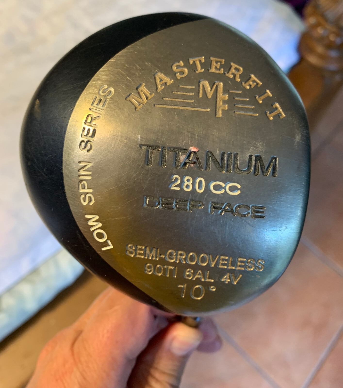SET OF 4 MASTERFIT DRIVERS FAIRWAY EDITION TITANIUM DEEP FACE 65 ...