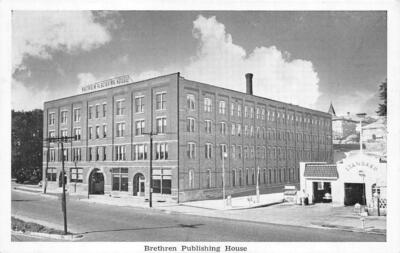 ELGIN, IL Illinois BRETHREN CHURCH PUBLISHING HOUSE~Standard Station ...