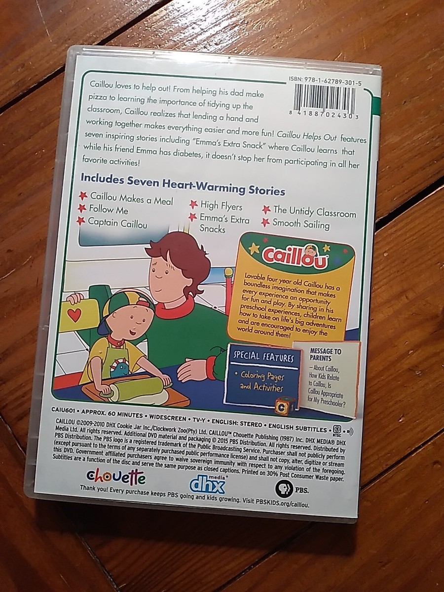 Caillou Helps Out