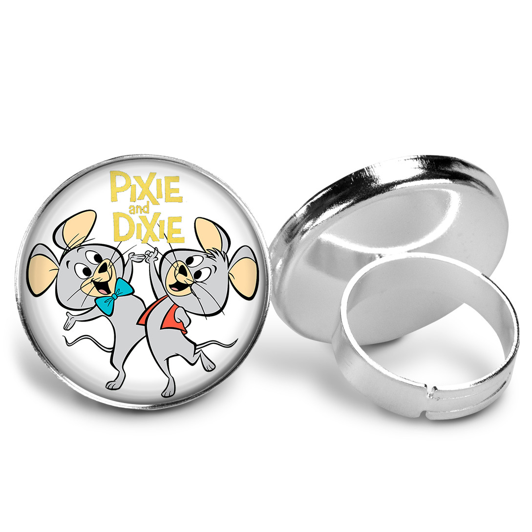 Hanna Barbera Pixie & Dixie Bow Tied Mice Mr. Jinks TheCat Keychain or ...