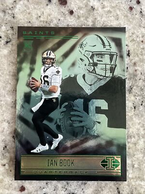 2021 Illusions Football Ian Book Rookie #85 New Orleans Saints EMERALD ...