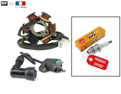 Pack Stator Bobine Bougie d' Allumage Prem Peugeot Speedfight 2 50 E2 ...