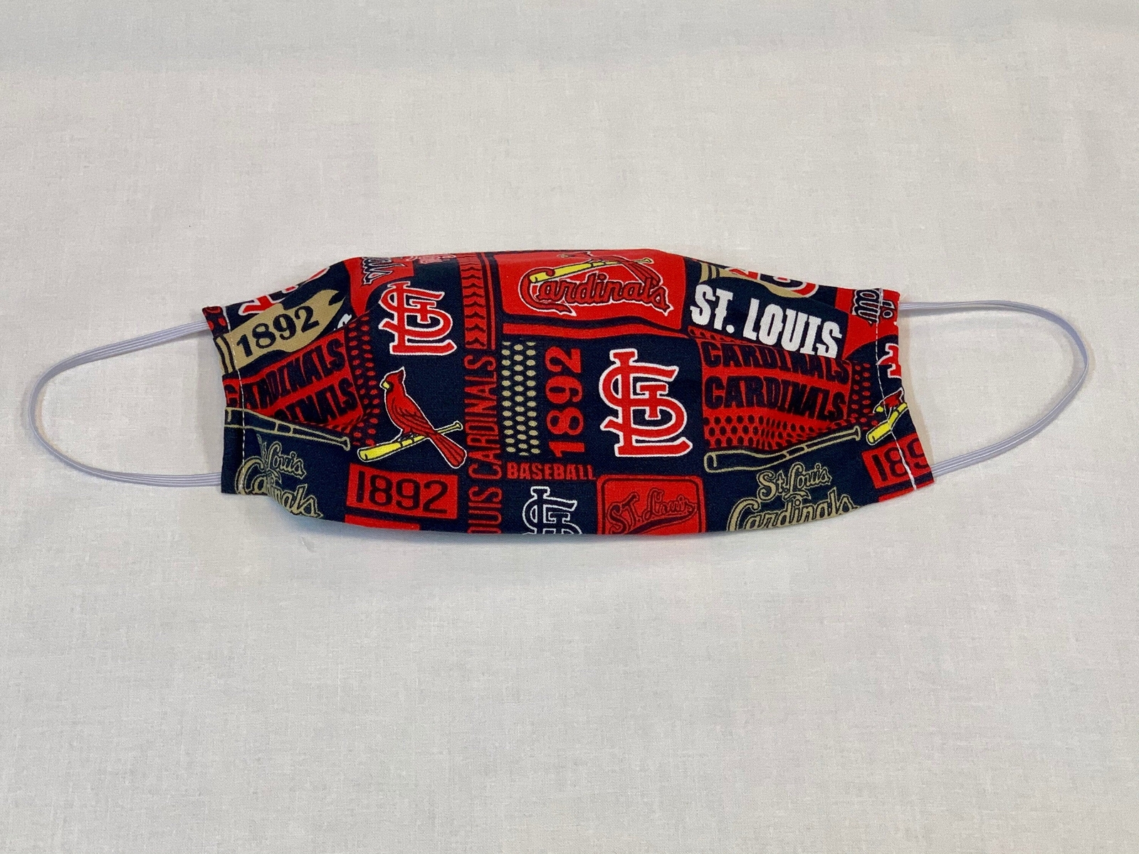 St Louis Cardinals face mask #3, Reusable Cotton Face Mask, Handmade ...