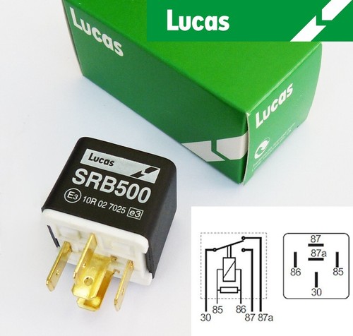 Lucas SRB500 12V 20/30A Change over 28RA Relay Land Rover Mini DRC1820 ...