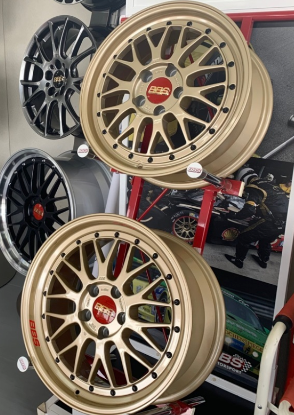 BBS WHEEL RIMS LM GOLD 17" 7.5J / +38 ×2 18" 9.0J / +42 ×2 FOR HONDA ...