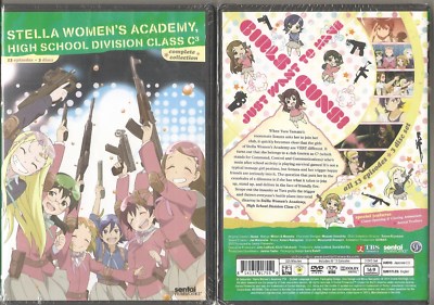 Stella Women's Academy: Complete Anime Collection (2014, DVD 3 DISC SET ...