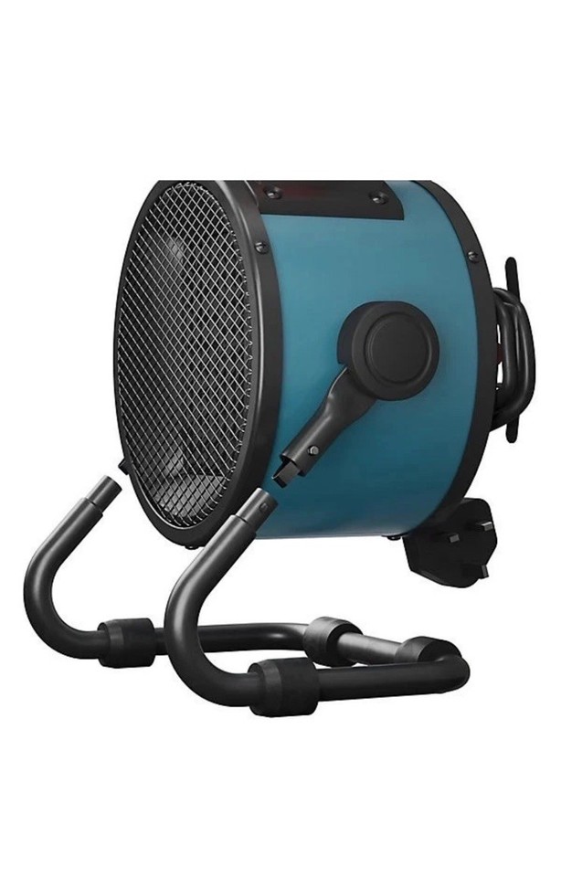 Erbauer 2500W Electric Portable PTC Workshop Heater Blue/Black | eBay UK