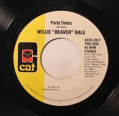 Modern Soul - 45 Willie "Beaver" Hale - Party Times / {} On Groove-On ...