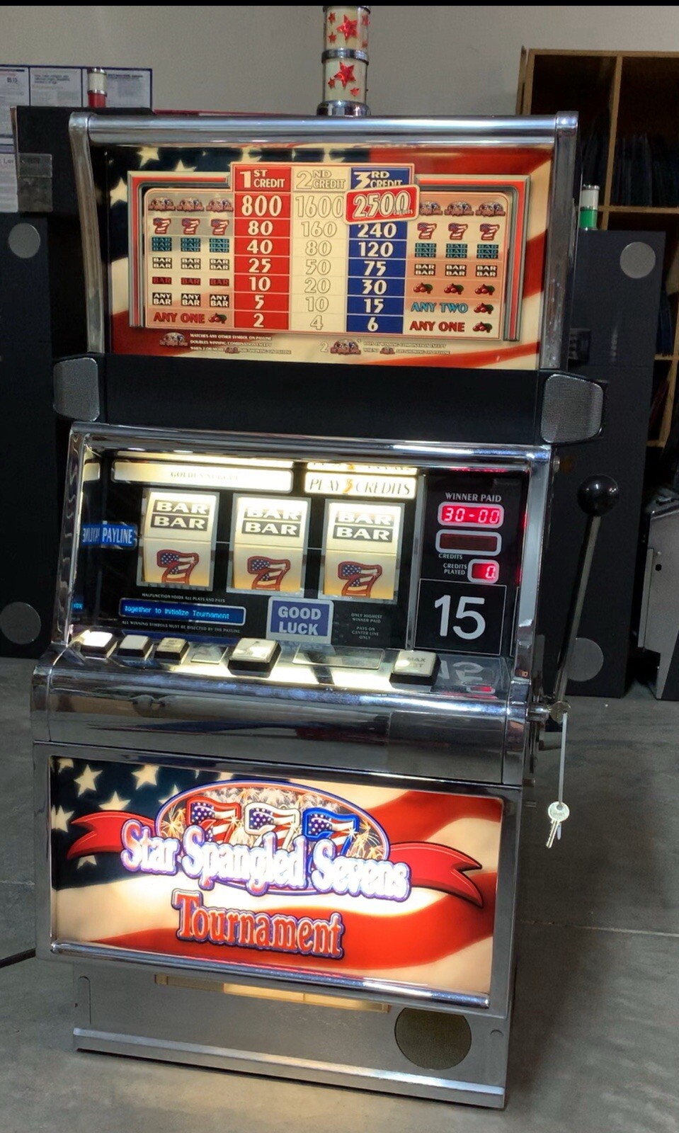 A Lot Of 6 IGT S2000 Prop Slot Machine For Sale | eBay