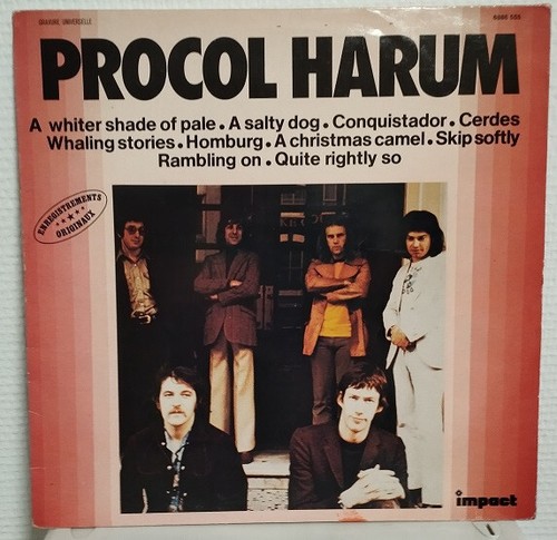 33 tours vinyle Procol Harum serie impact 6886555 1972 | eBay